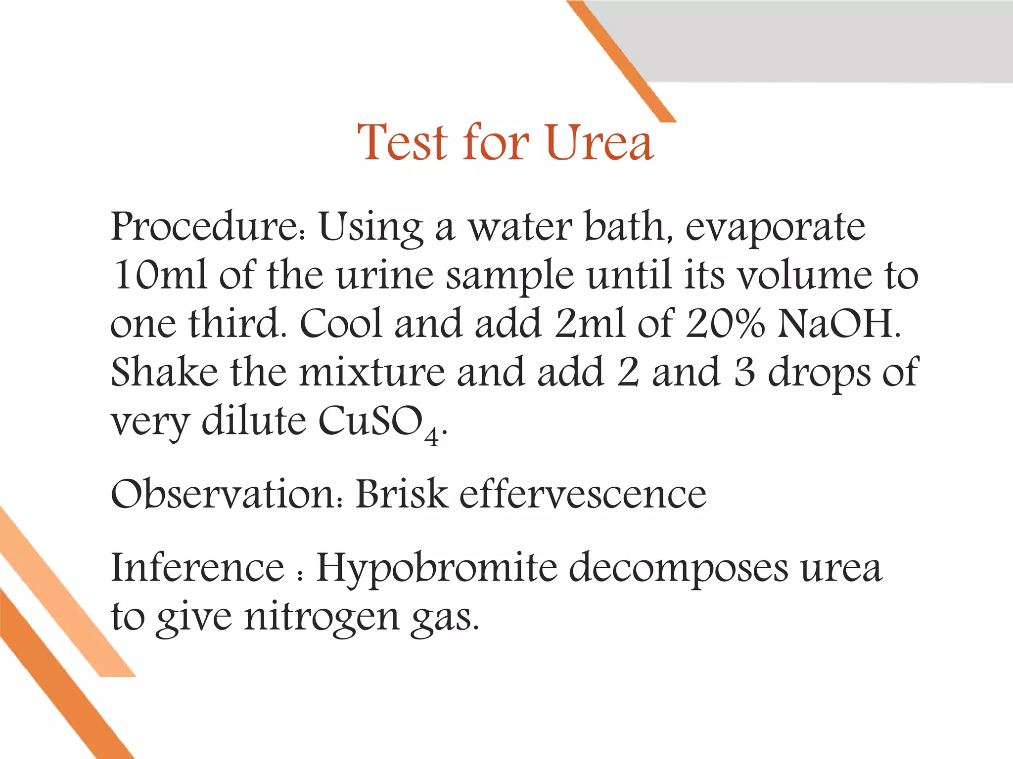 Urine and urinalysis | PPTX