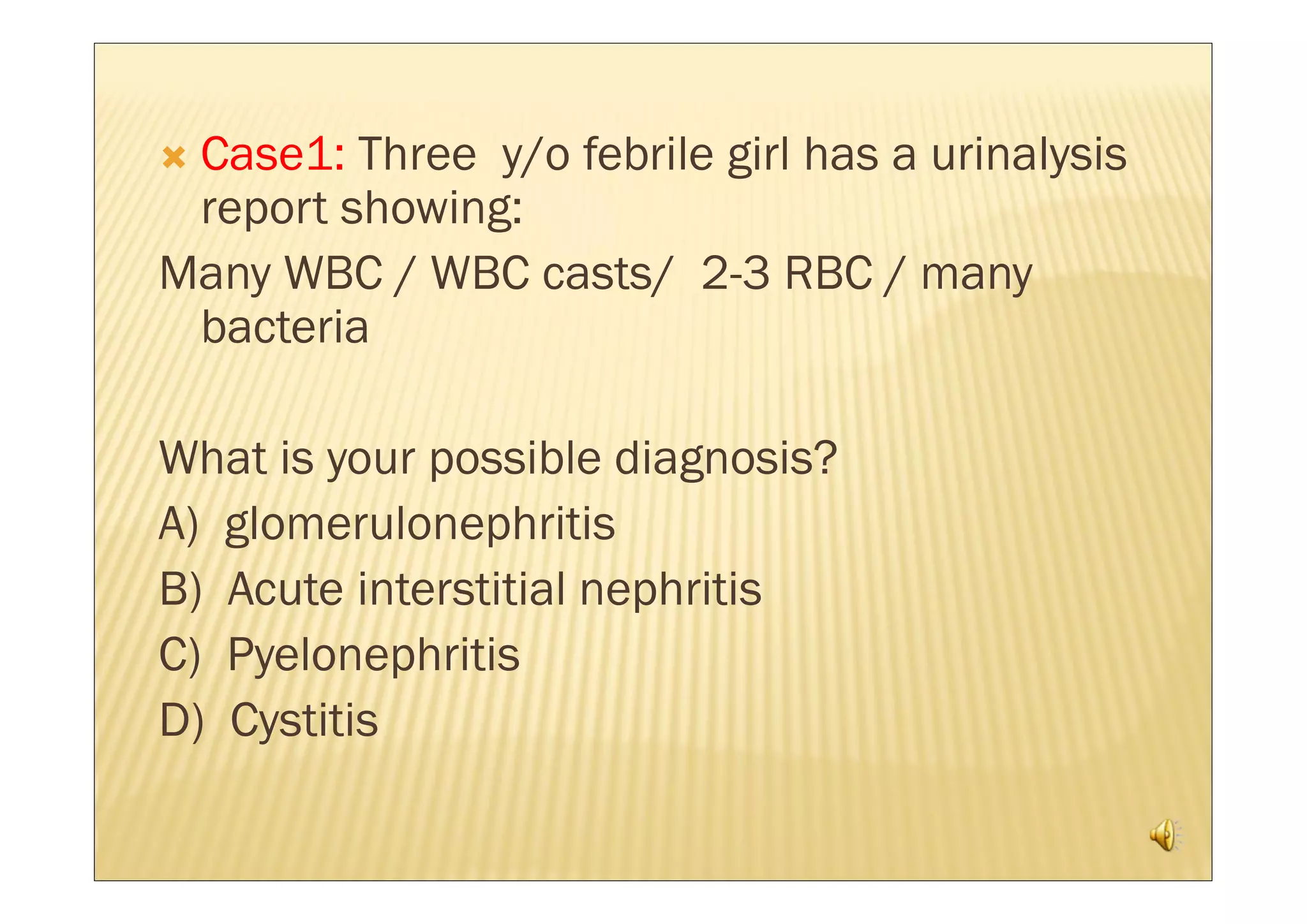 Urine casts | PDF