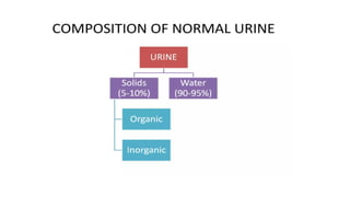 URINE CHEMISTRY AND ITS CONSTITUENTS ,Biochemistry PPT.pptx