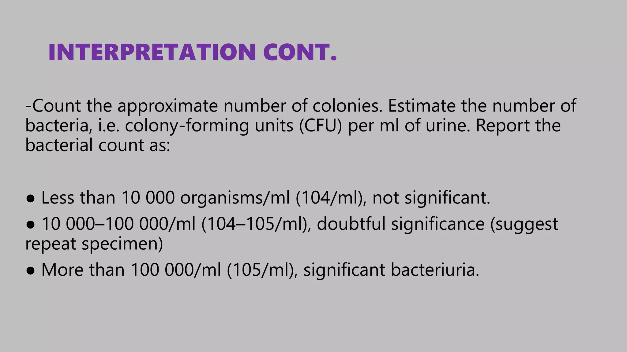 URINE CULTURE SPECIMEN.pptx