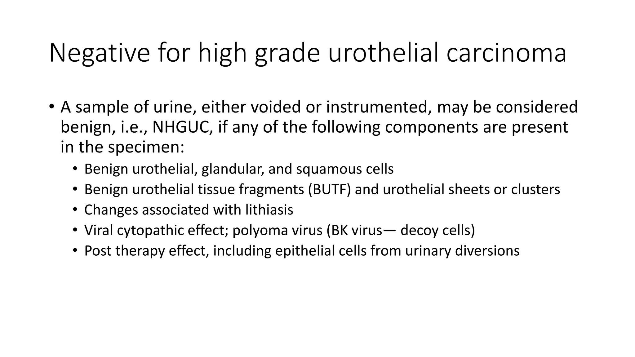 Urine cytology - Diagnostic Principles and Reporting.pptx
