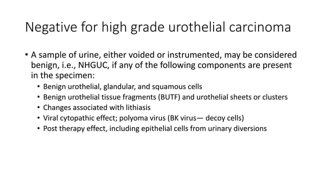 Urine cytology - Diagnostic Principles and Reporting.pptx