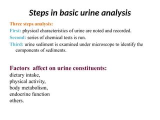 Biochemical routine urine analysis: an overview.pptx
