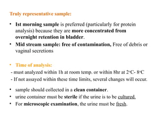Biochemical routine urine analysis: an overview.pptx