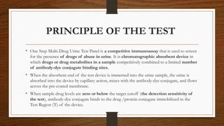 LABORATORY URINE DRUG SCREENING TEST (UDS).ppt