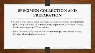 LABORATORY URINE DRUG SCREENING TEST (UDS).ppt