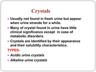 Urine examination | PPT
