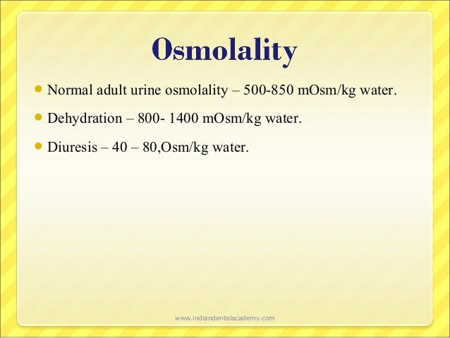 Urine examination/cosmetic dentistry courses