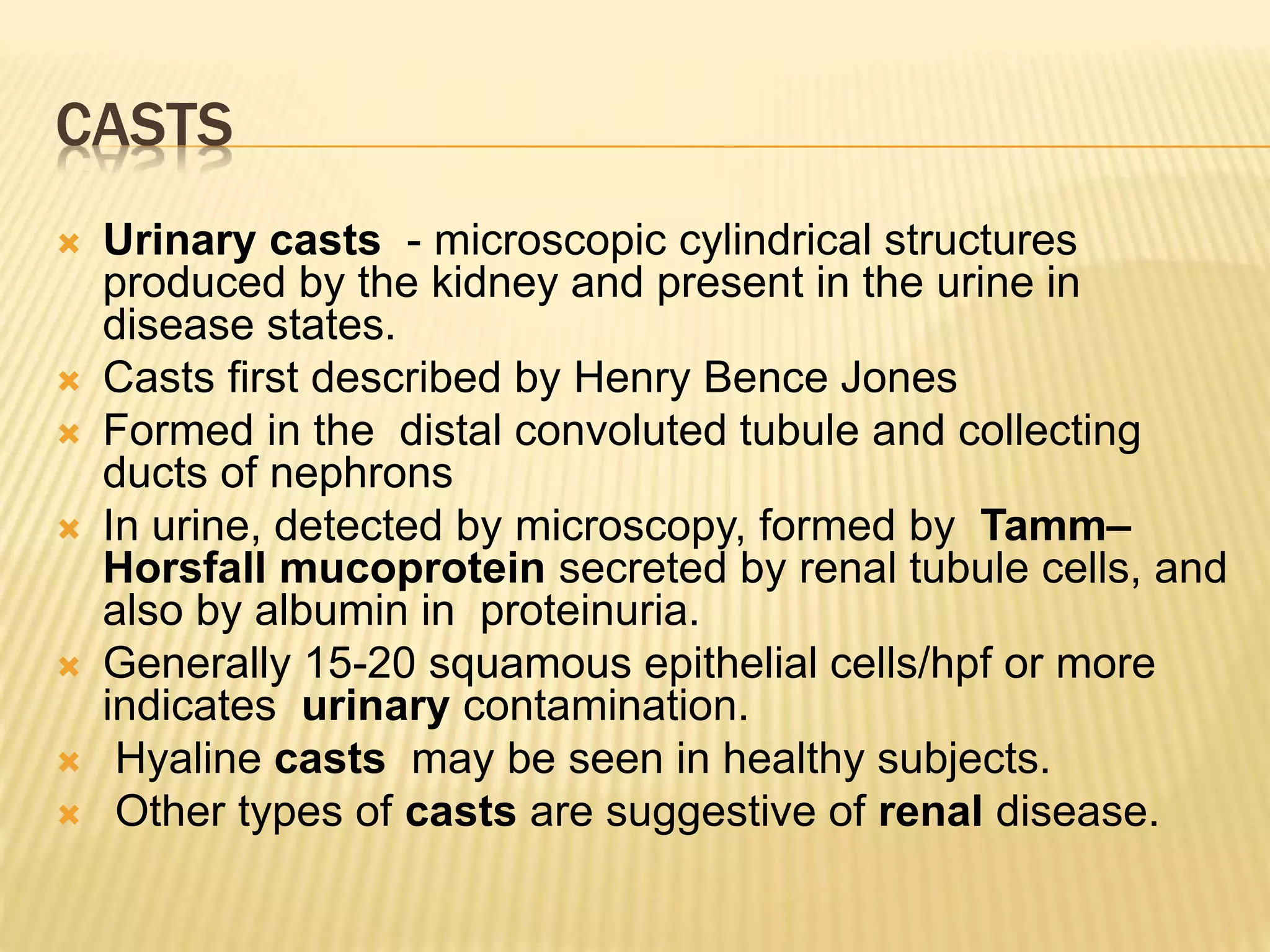 Urine examination | PPTX
