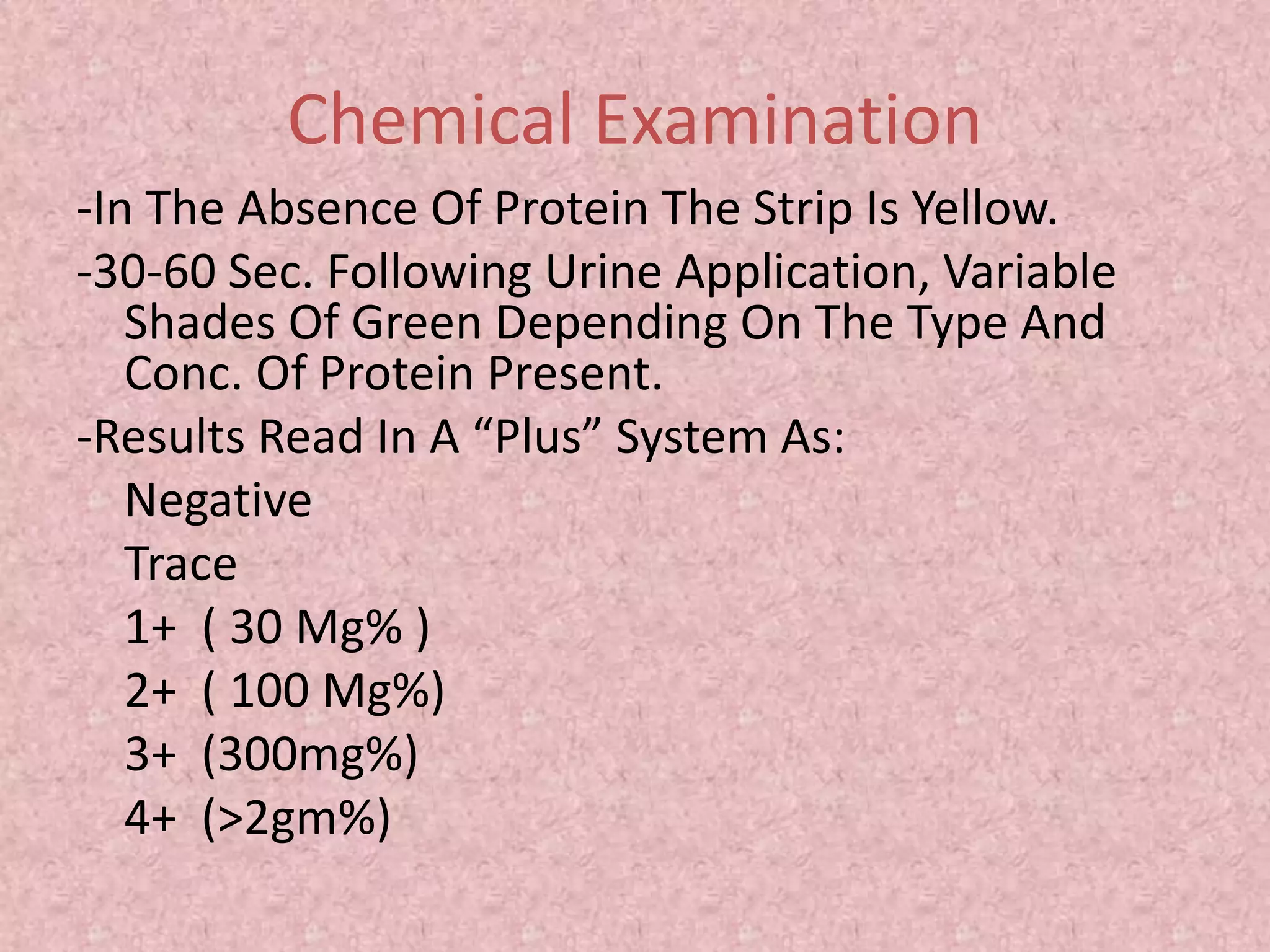Urine examination | PPT