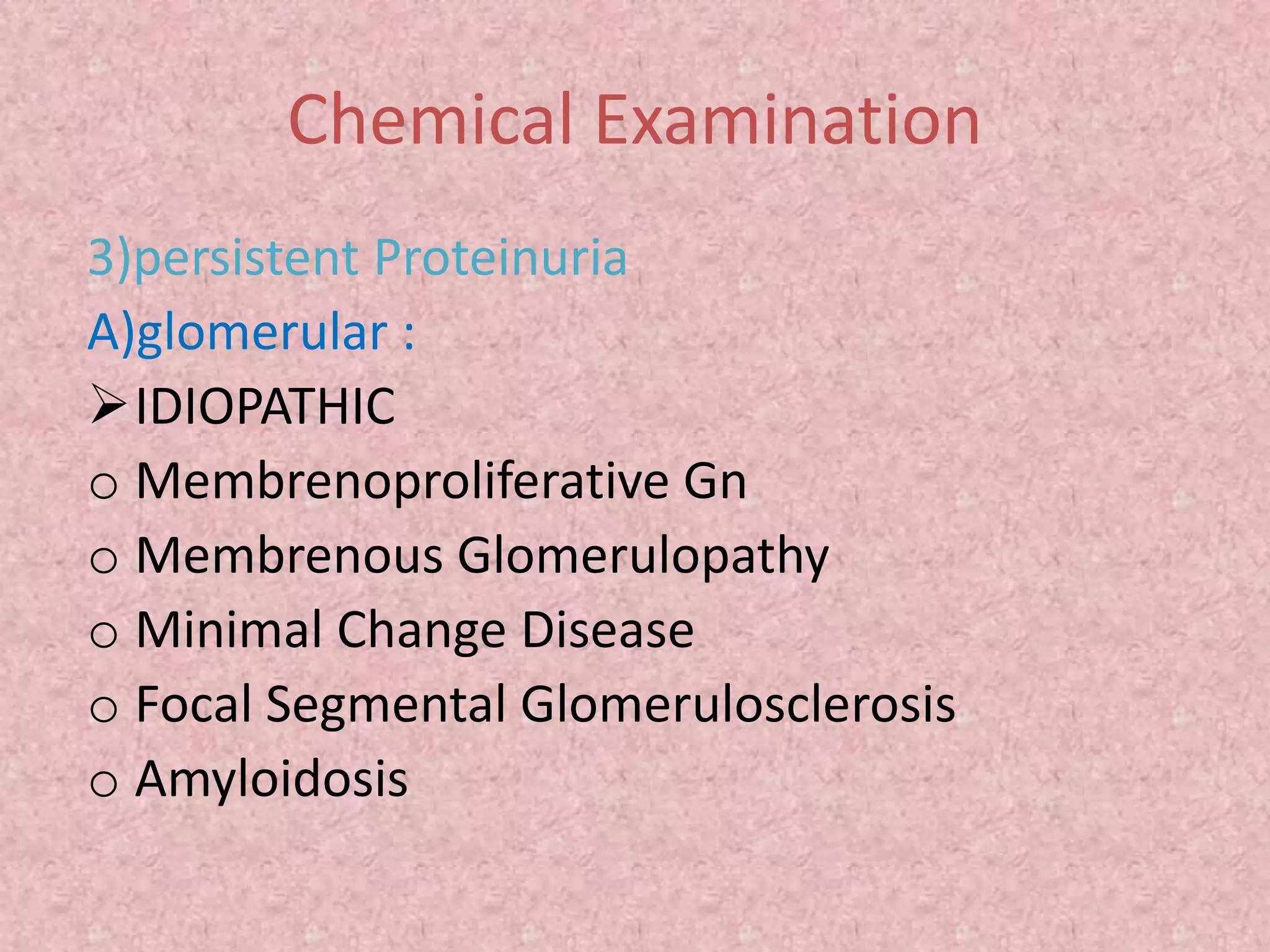 Urine examination | PPT