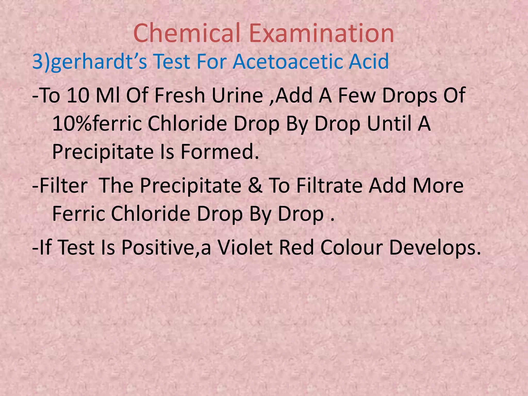 Urine examination | PPT