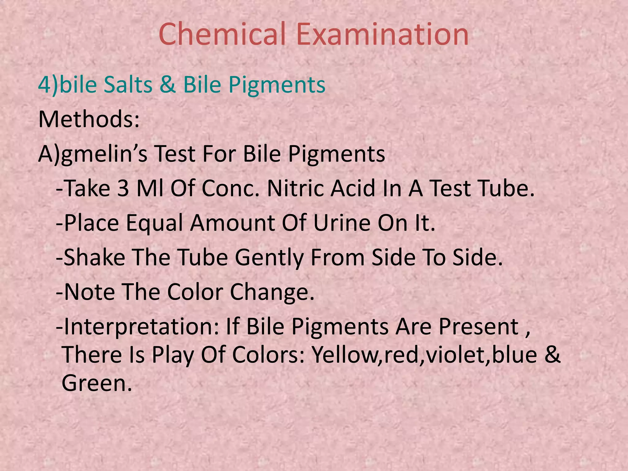 Urine examination | PPT