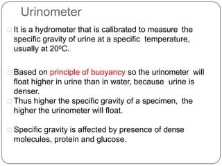 urine examination. | PPTX