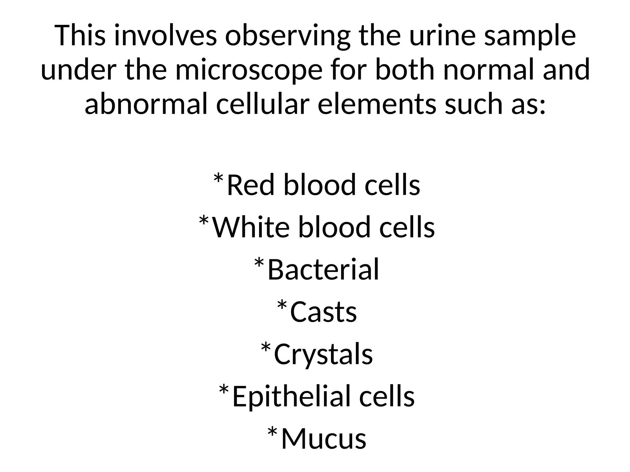 Urine examination/analysis in Pediatrics | PPTX