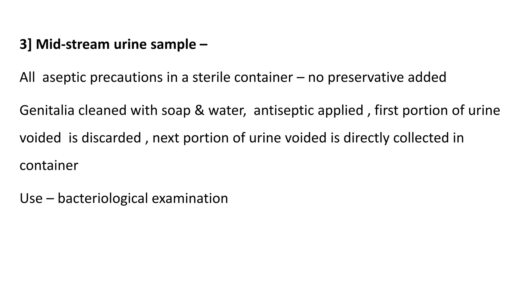 Examination of Urine - Biochemistry and Pathology for Science Students | PPTX