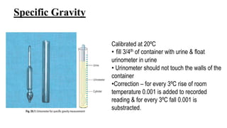 Examination of Urine - Biochemistry and Pathology for Science Students ...