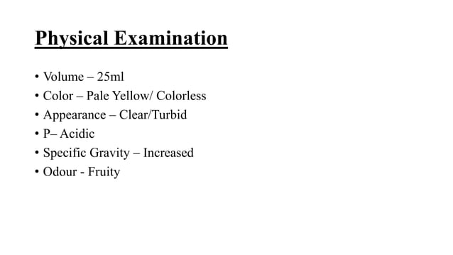 Examination of Urine - Biochemistry and Pathology for Science Students ...
