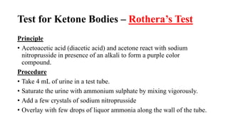 Examination of Urine - Biochemistry and Pathology for Science Students ...