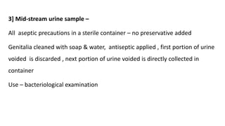 Examination of Urine - Biochemistry and Pathology for Science Students ...