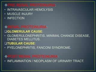 URINE EXAMINATION RENAL DISEASES.pptx