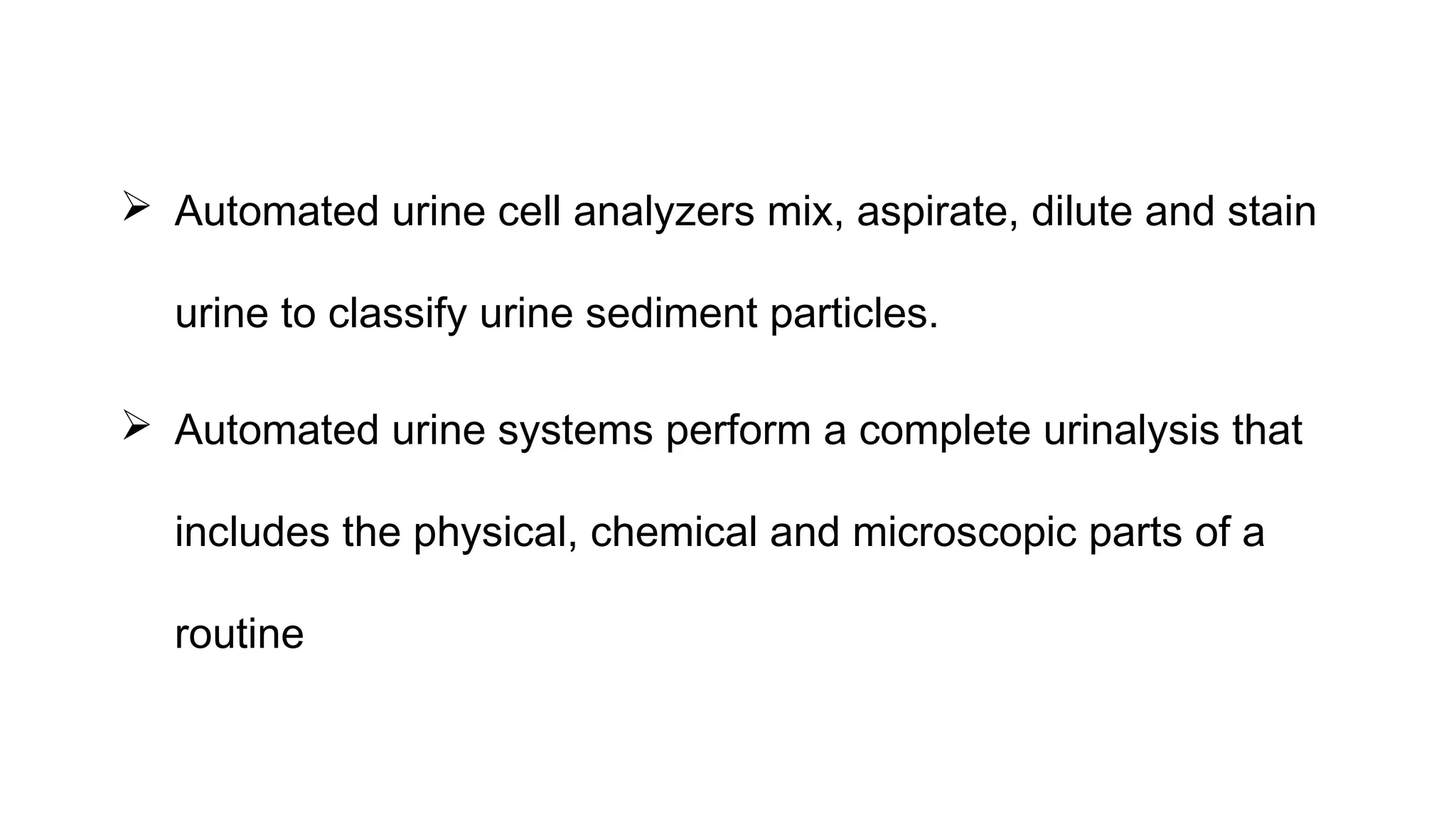 Automated Urine Analysis | PPT