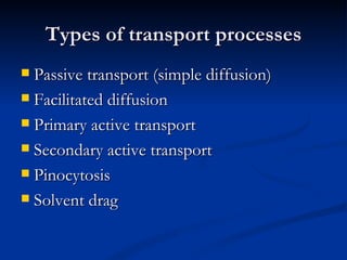 Normal Tubular Function by Dr. Riffat. wrap up | PPT | Chemistry | Science