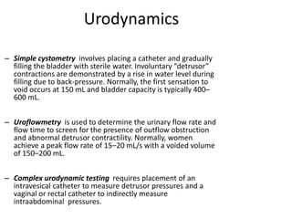 Urine incompet | PPTX