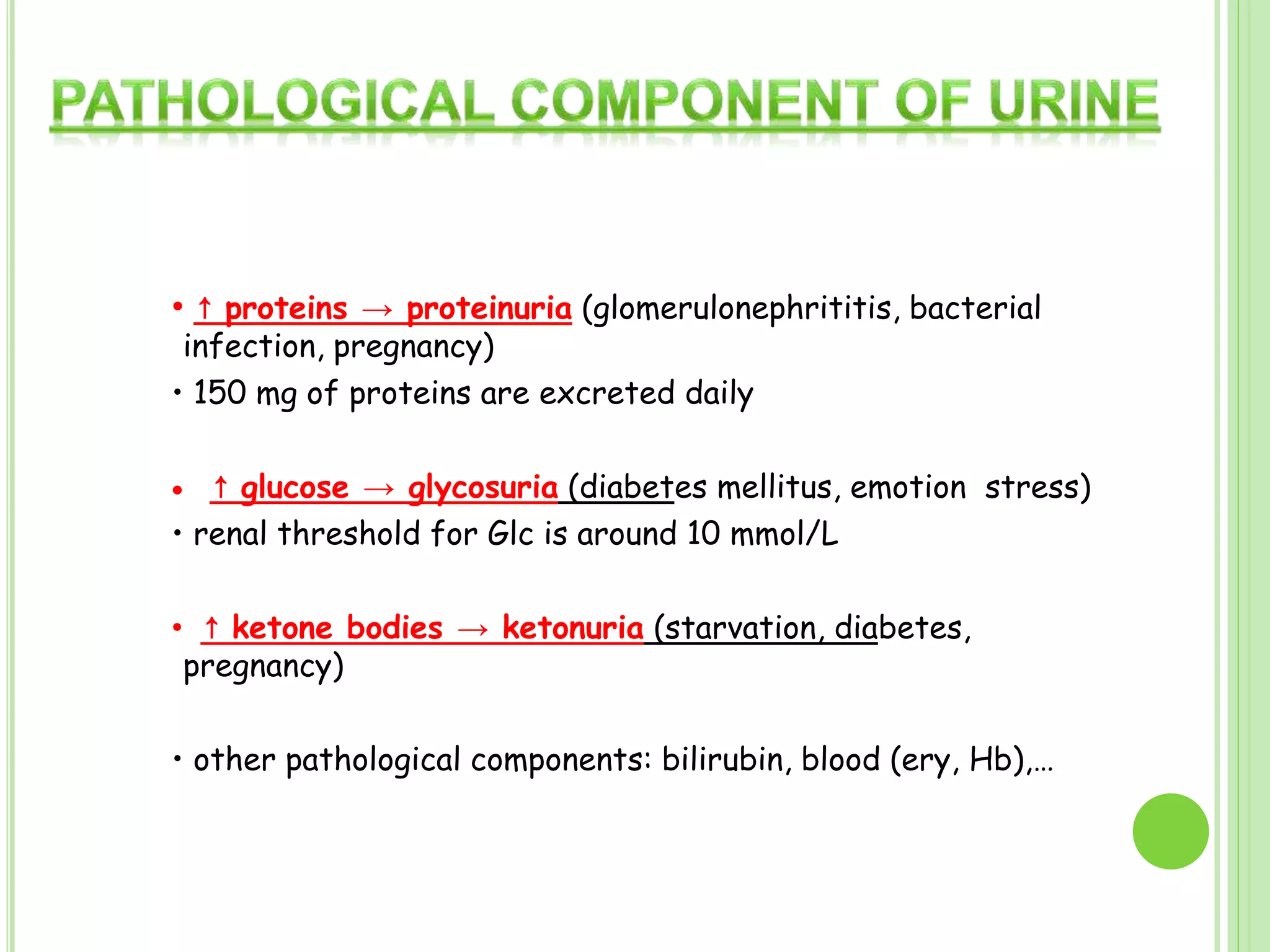 characteristics of urine | PPTX