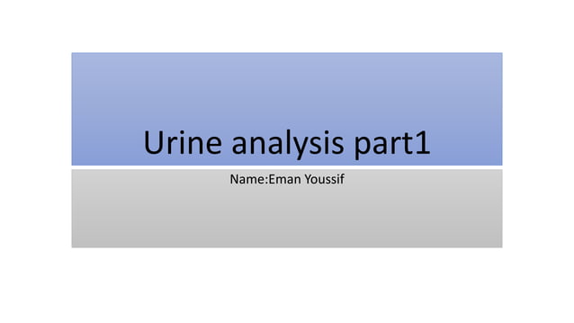 urine part1.pptx