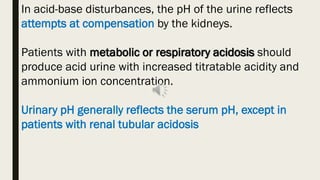 Urine ph | PDF