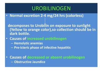 examination of urine (unani) | PPTX