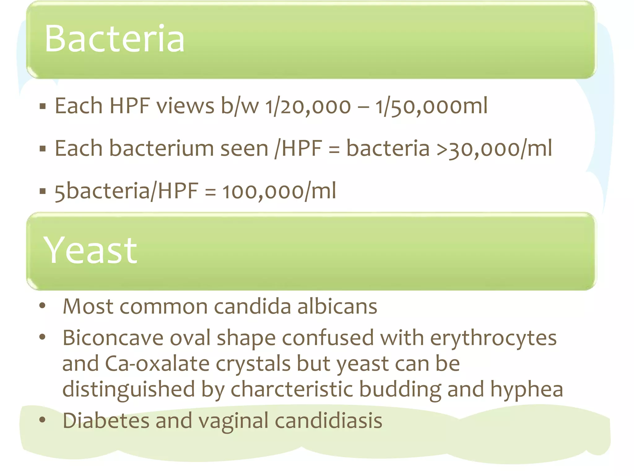 Urine R/E and RFTs | PPT