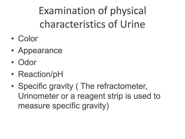 Urine ward Test.pptx