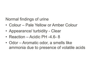 Urine ward Test.pptx