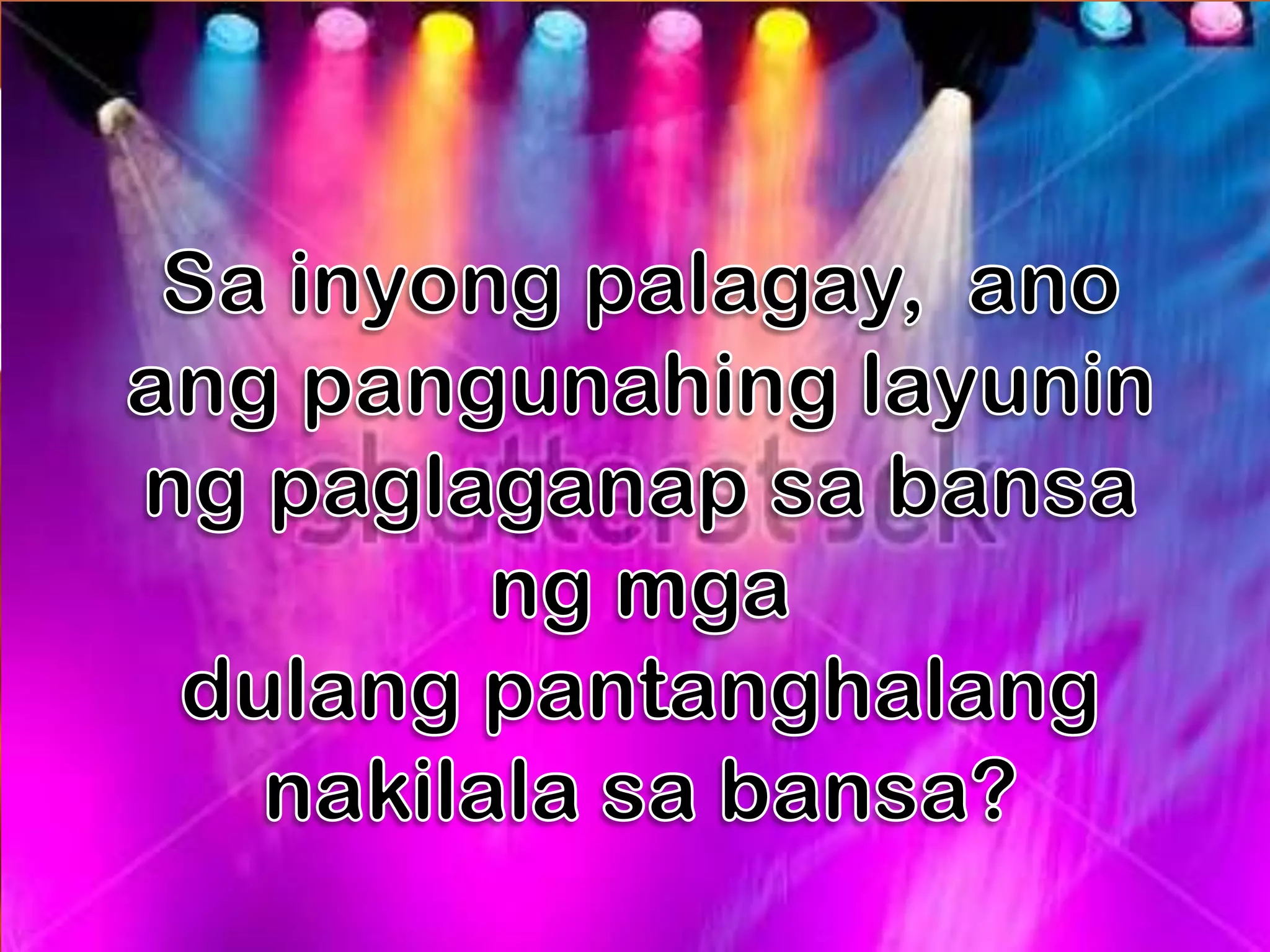 Uri ng dulang pantanghalan | PPTX