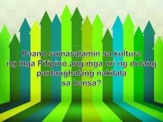 Uri ng dulang pantanghalan | PPTX