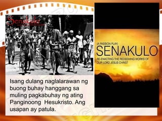 Uri ng dulang pantanghalan | PPTX