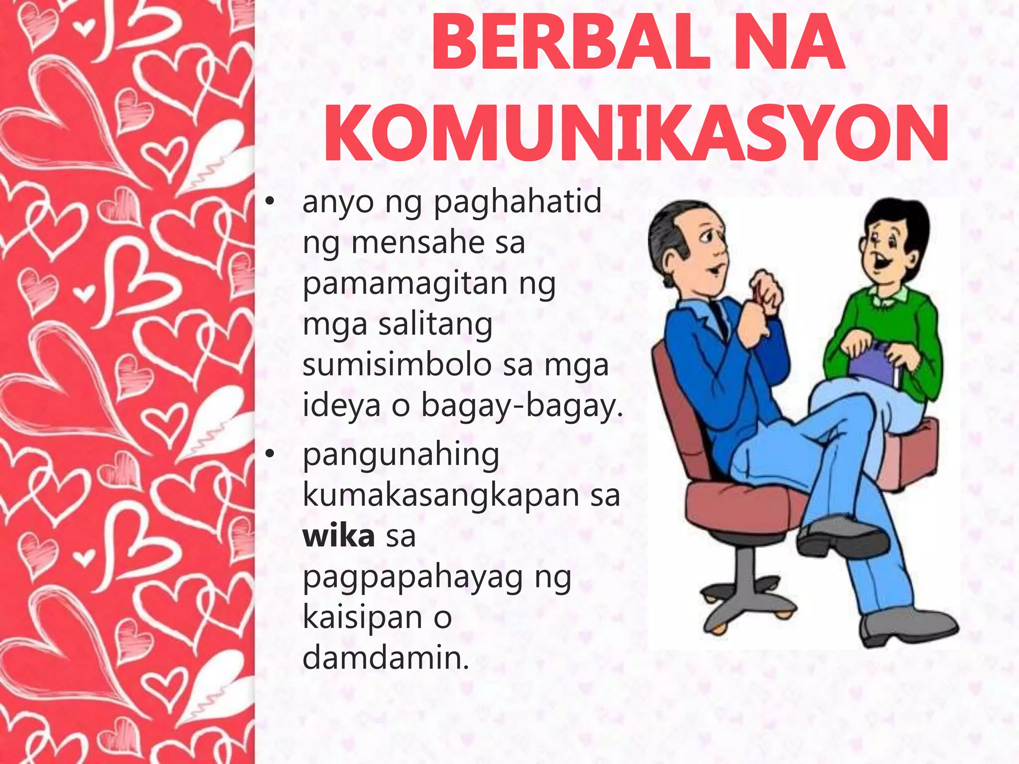 Uri ng komunikasyon | PPTX