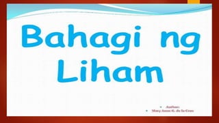 Uri ng Liham | PPTX