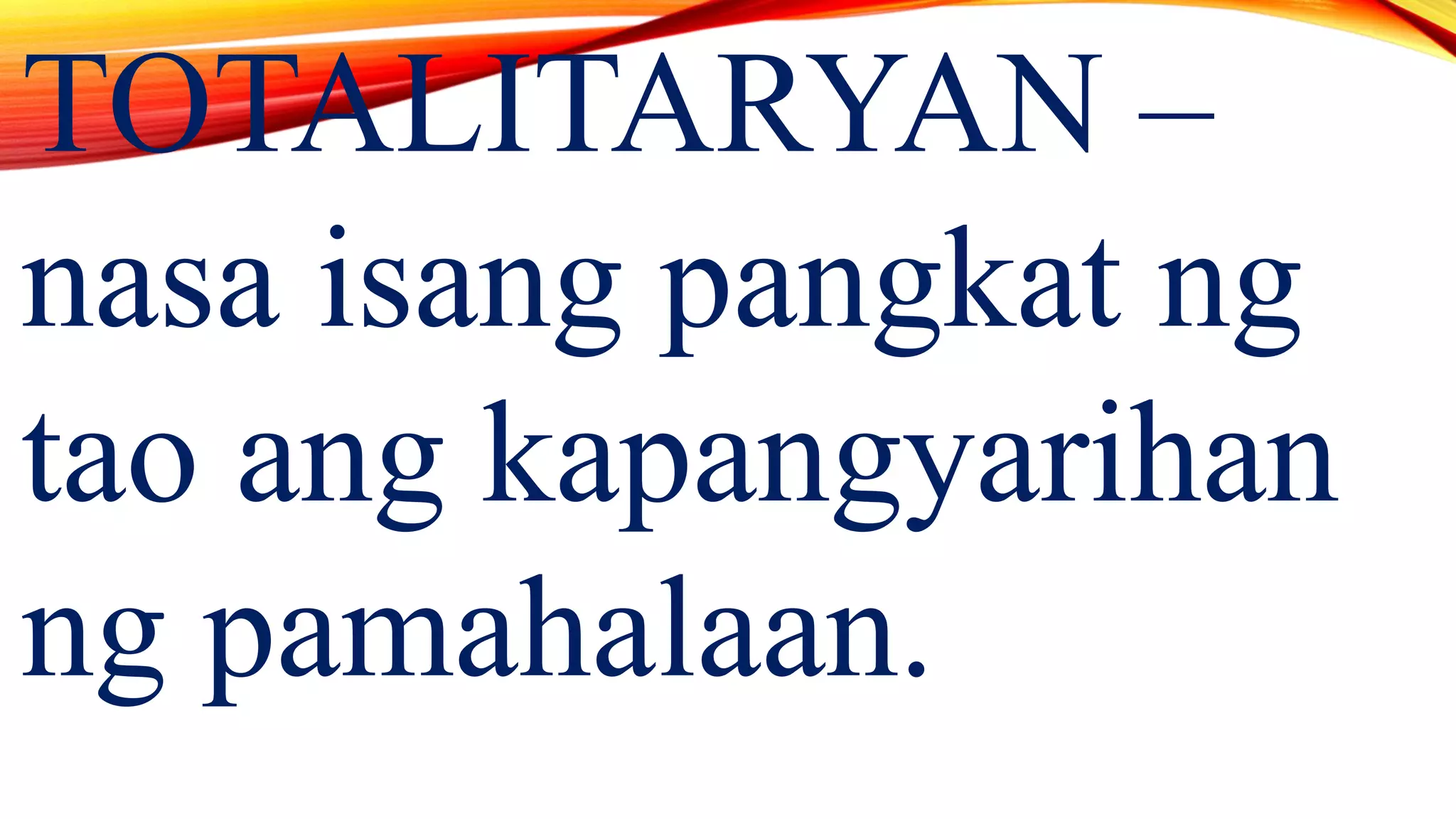 Mga Uri ng Pamahalaan | PPTX
