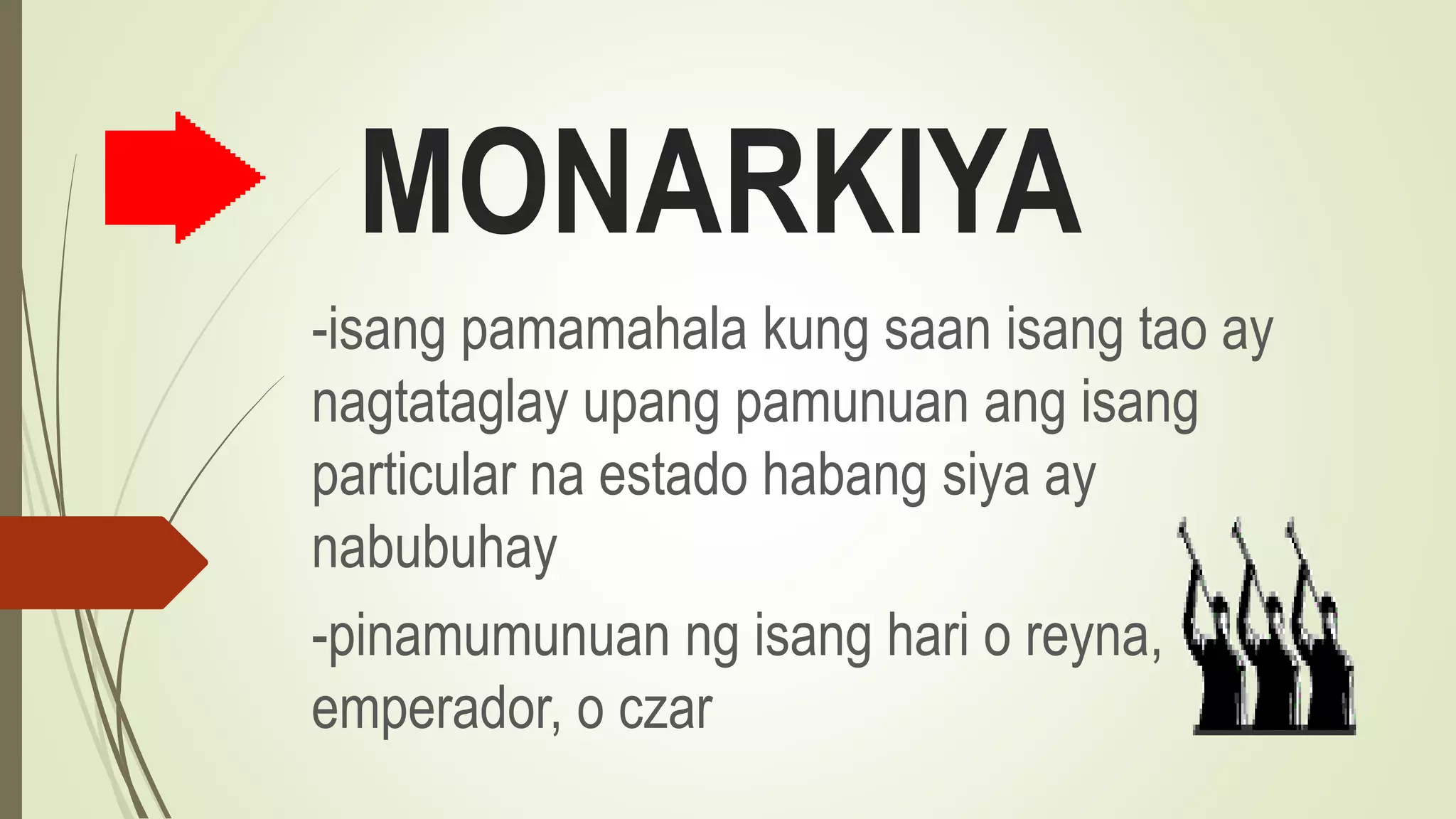 MGA IBA'T IBANG SISTEMA NG PAMAHALAAN | PPTX