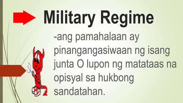 MGA IBA'T IBANG SISTEMA NG PAMAHALAAN | PPTX