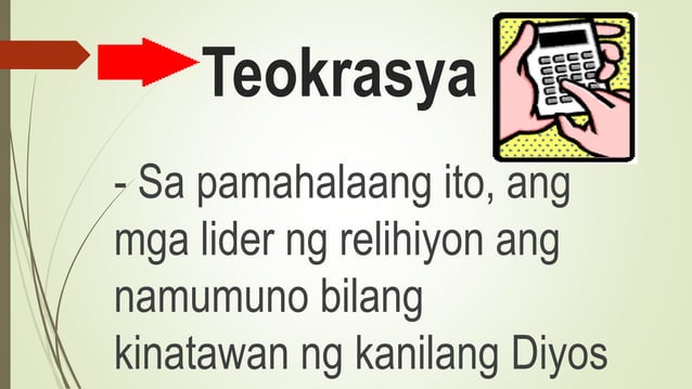 MGA IBA'T IBANG SISTEMA NG PAMAHALAAN | PPTX