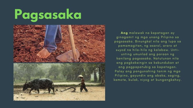 Uri ng pamumuhay ng mga sinaunang filipino | PPTX