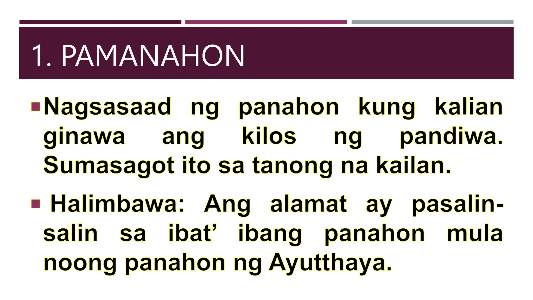 mga URI NG PANG-ABAY at mga halimbawa nito | PPTX