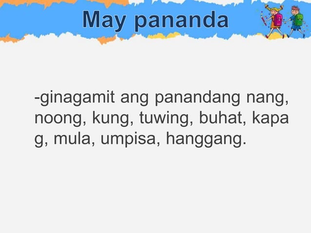 uri ng pang-abay (pamaraan, pamanahon, panlunan) | PPTX