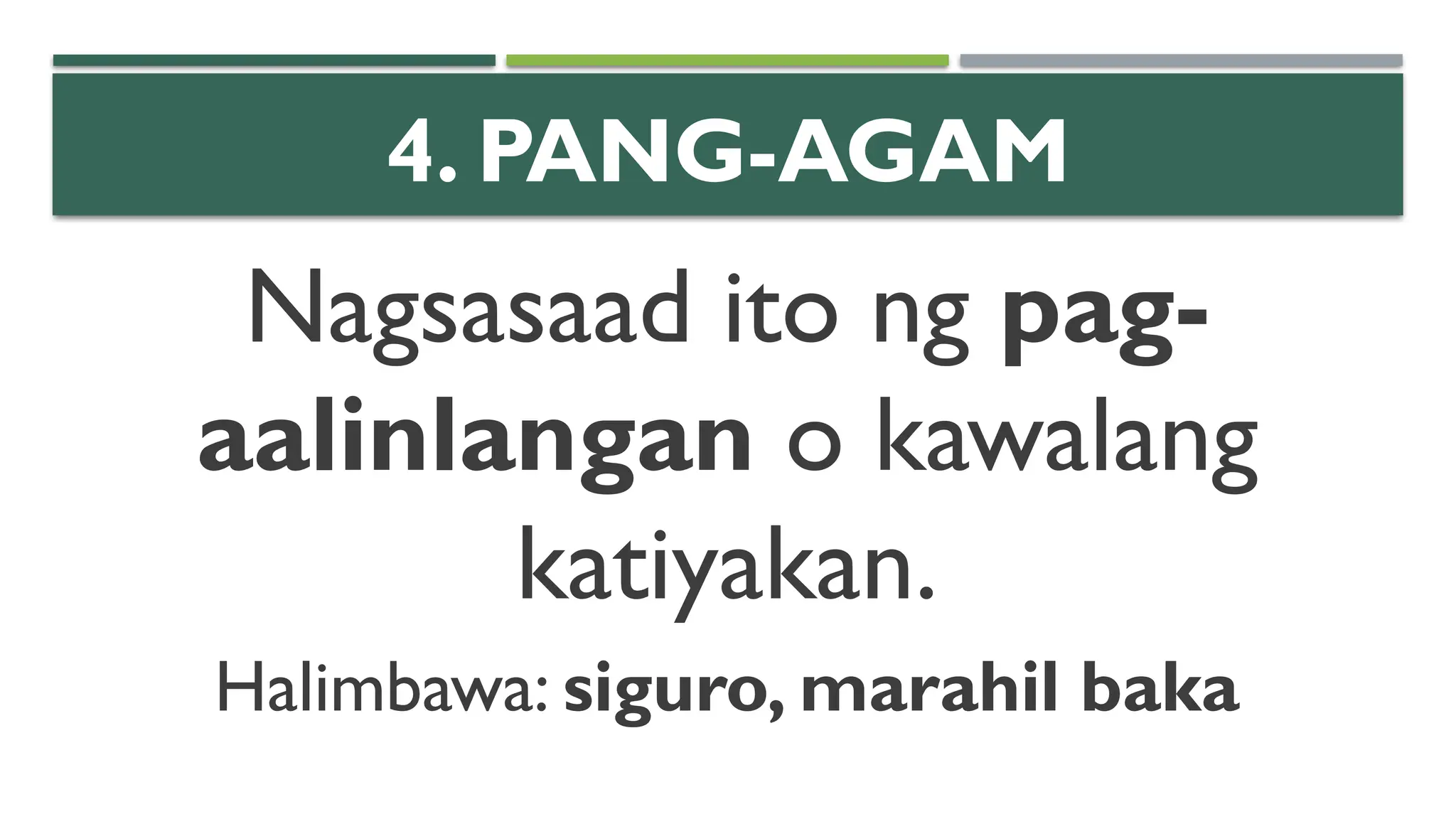 Filipino 9 - Ikatlong Markahan - Mga Uri ng Pang-abay | PPTX