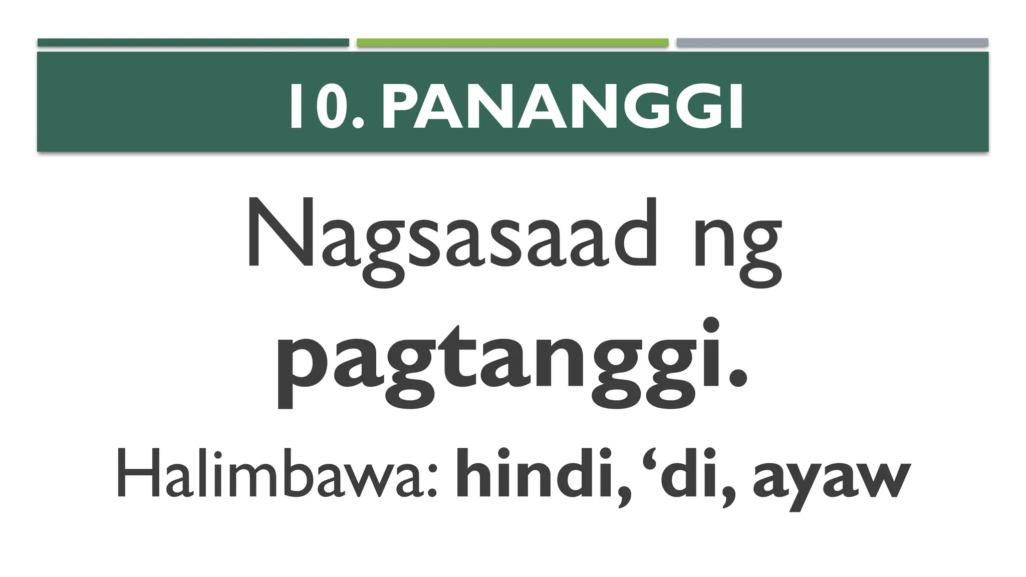Filipino 9 - Ikatlong Markahan - Mga Uri ng Pang-abay | PPTX