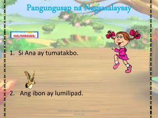 Uri ng pangungusap | PDF